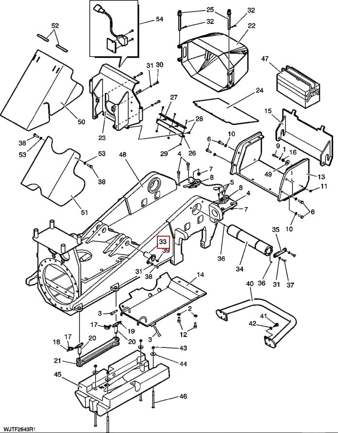 Expander pin - F601350 EXP | Forestagri Shop